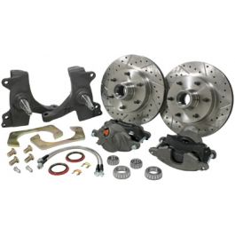 CPP Modular Spindle Front Brake Kit, 12" Rotors - 6370SWBK-5
