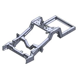 1960-62 Chevy Pickup Rear Back Half Kit, Level 3 Airbag